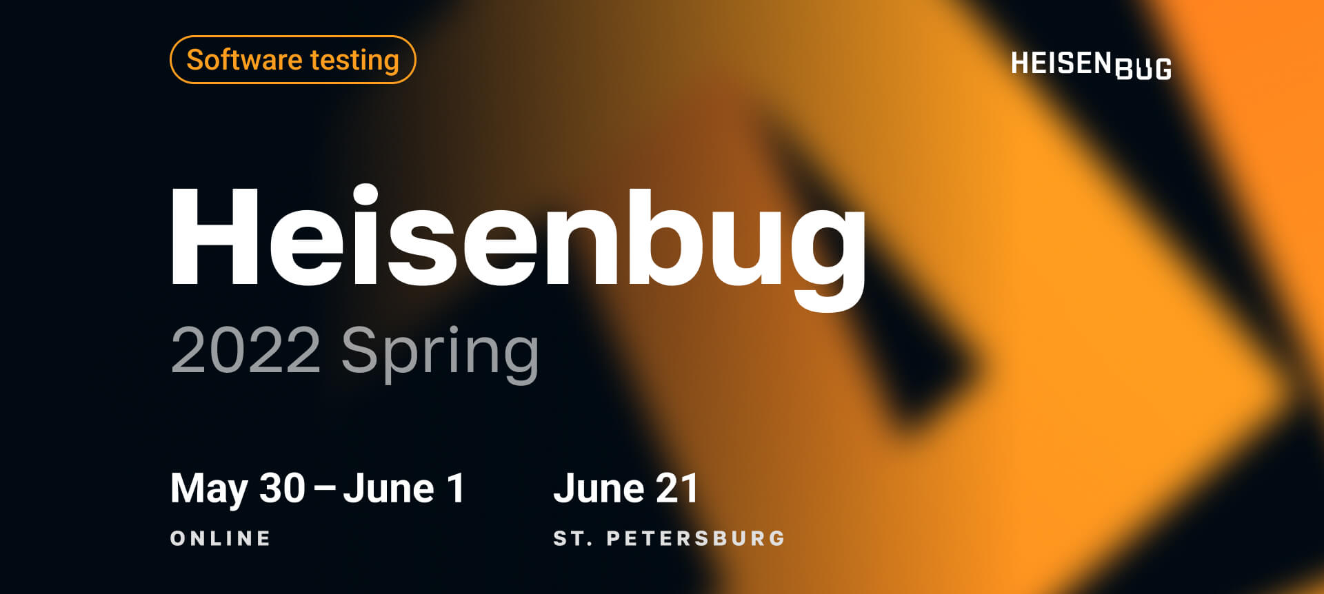 Heisenbug 2022 Spring. Software testing conference.